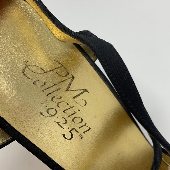 PM Collections 925 | Shoes | Pm Collection 925 Black Heels Size 75 ...